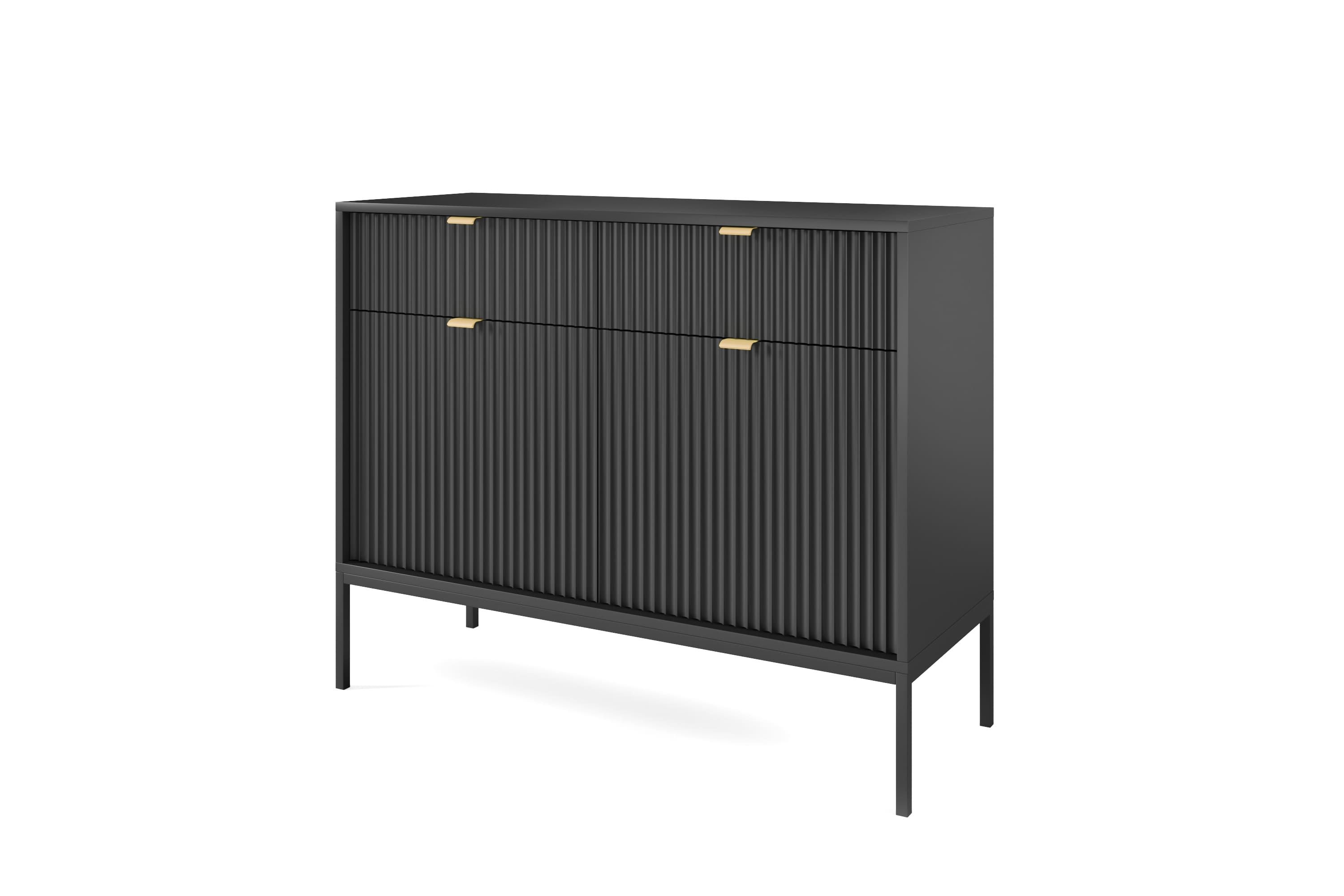 Kommode - Light KSZ104 Schwarz + Schwarz
