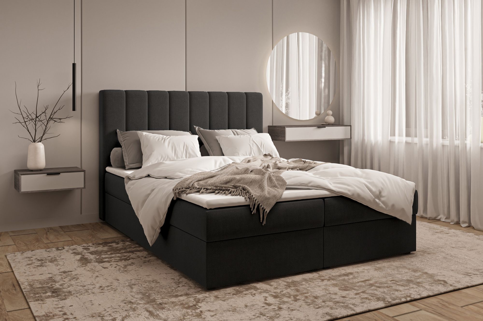 Boxspringbett 180x200 - Luxuriöser Schlafkomfort und Design